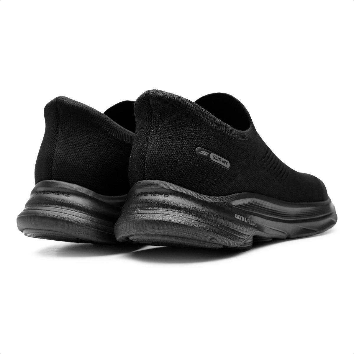 Tênis Skechers Go Walk 8 Stretch Fit Masculino Preto - Preto | Netshoes