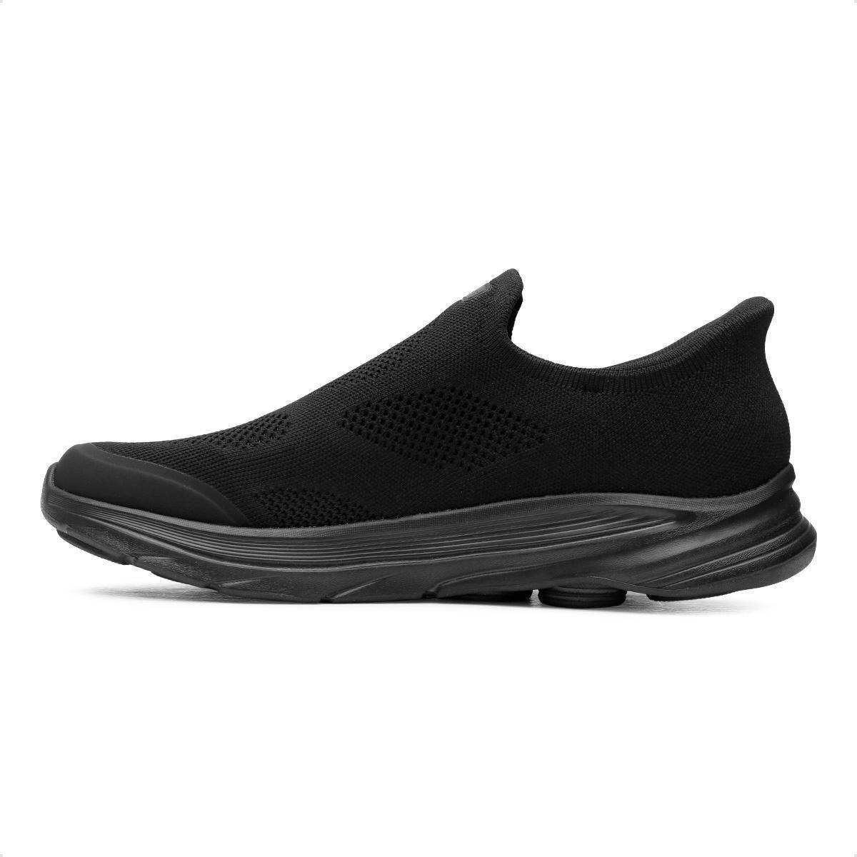Tênis Skechers Go Walk 8 Stretch Fit Masculino Preto - Preto | Netshoes