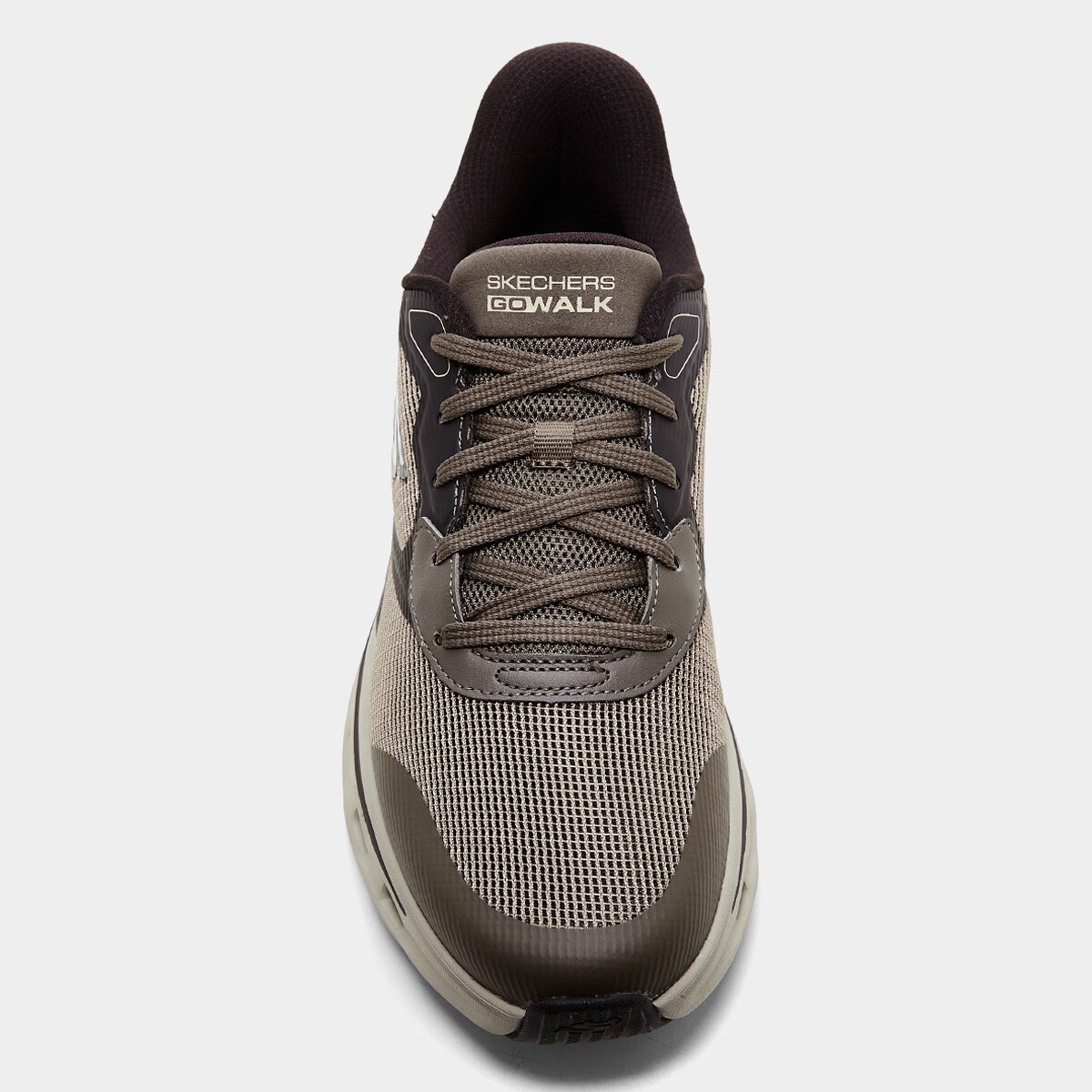 Tênis Skechers Go Walk Glide-Step 2.0 - Zac Masculino - Bege | Netshoes
