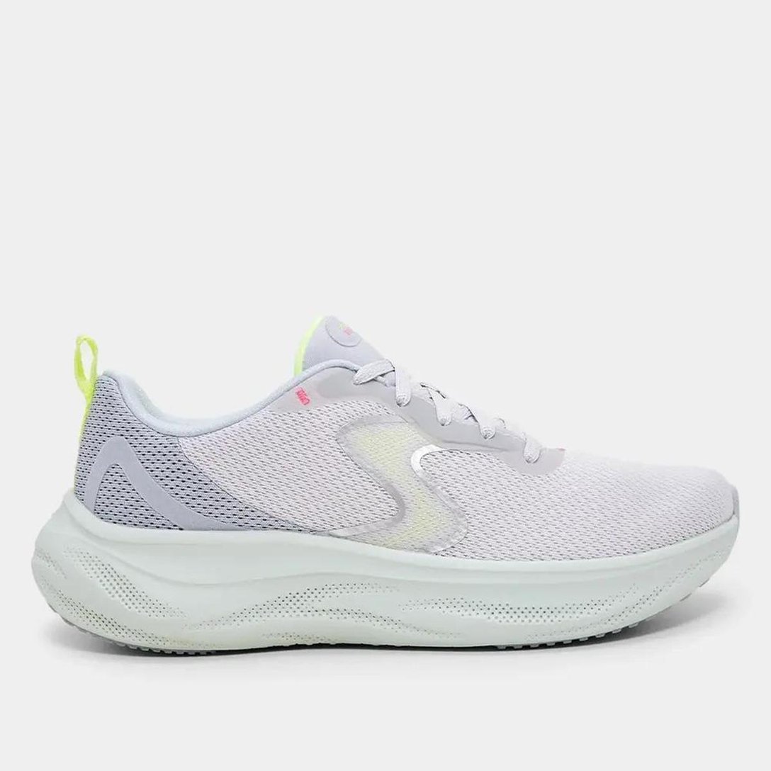 TÊNIS SKECHERS SKECH CLOUD MOOTH WAVE FEMININO 150562 - Cinza | Netshoes