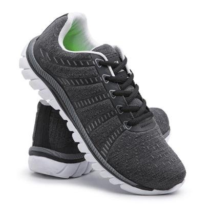 Tênis Sneaker Simon Vergan Caminhada Confort Casual Feminino - Preto ...