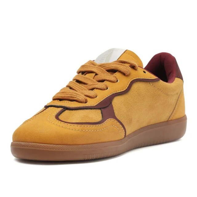 Tênis Tec Virgínia A25 Lançamento Anacapri - Mostarda | Netshoes