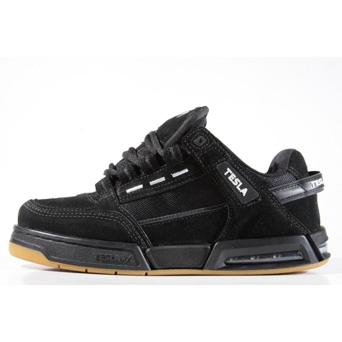 Tênis Tesla - Coil Delux Black Gum - Preto | Netshoes