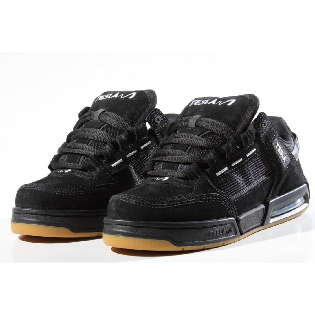 Tênis Tesla - Coil Delux Black Gum - Preto | Netshoes