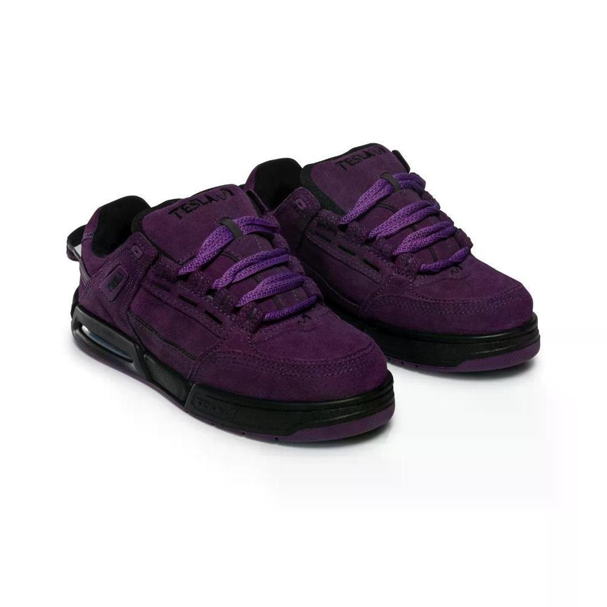 Tenis Tesla Roxo em promoção na Netshoes!