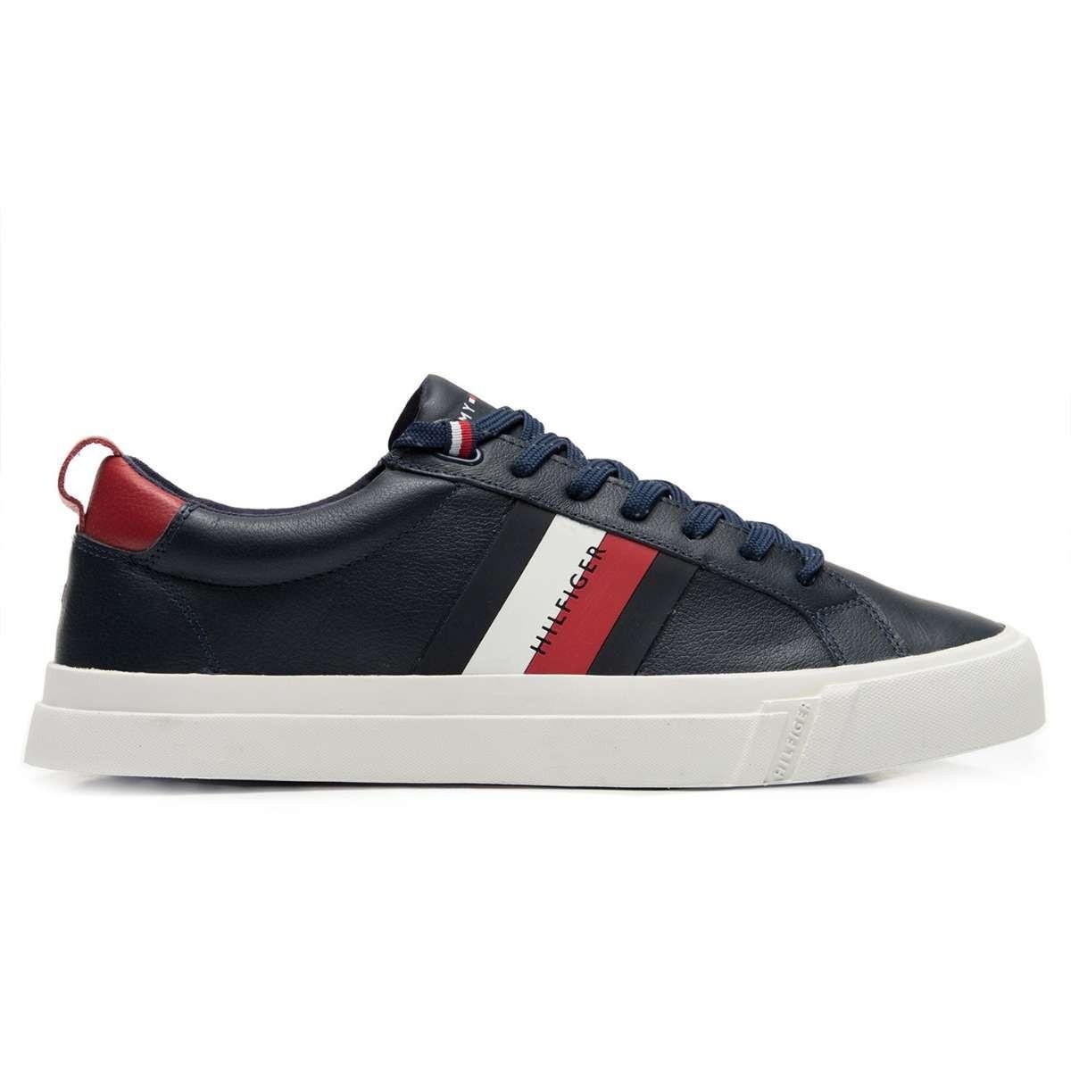 Tênis Tommy Hilfiger Dino 9A - Masculino - Preto | Netshoes
