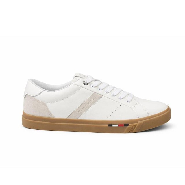 Tênis Tommy Hilfiger Dino LTH Masculino Bege - Bege | Netshoes