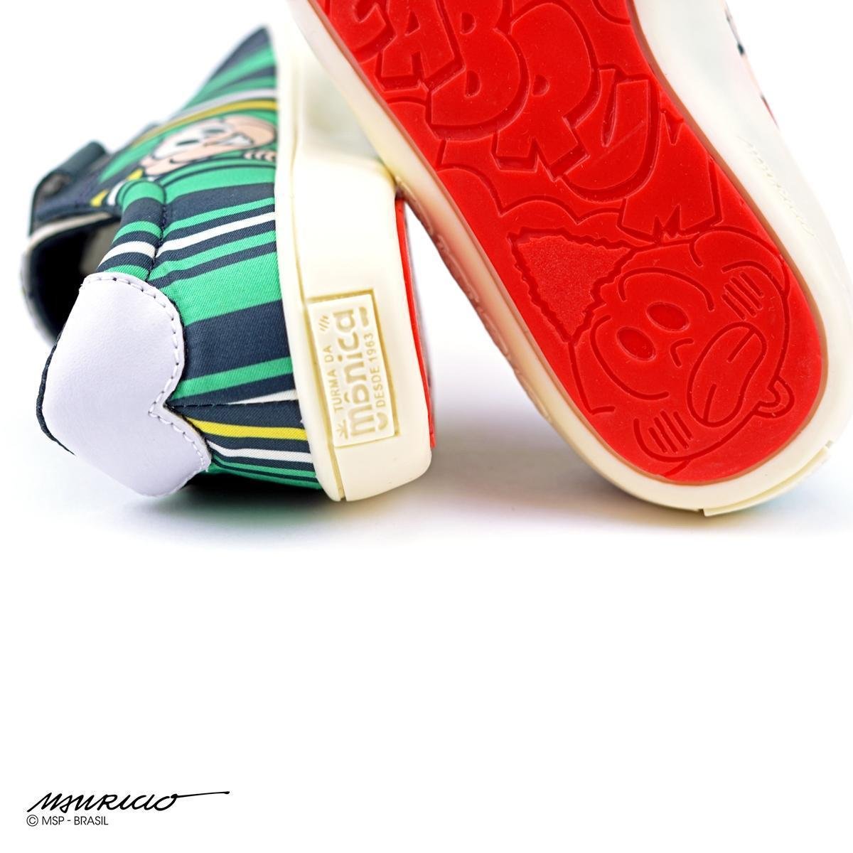 TENIS TURMA DA MONICA CEBOLINHA OLA VERDE 29 - Verde | Netshoes