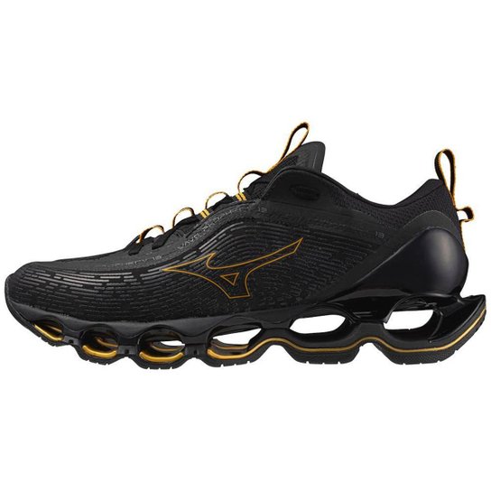 Tênis Unissex Mizuno Wave Prophecy 13 - Preto | Netshoes