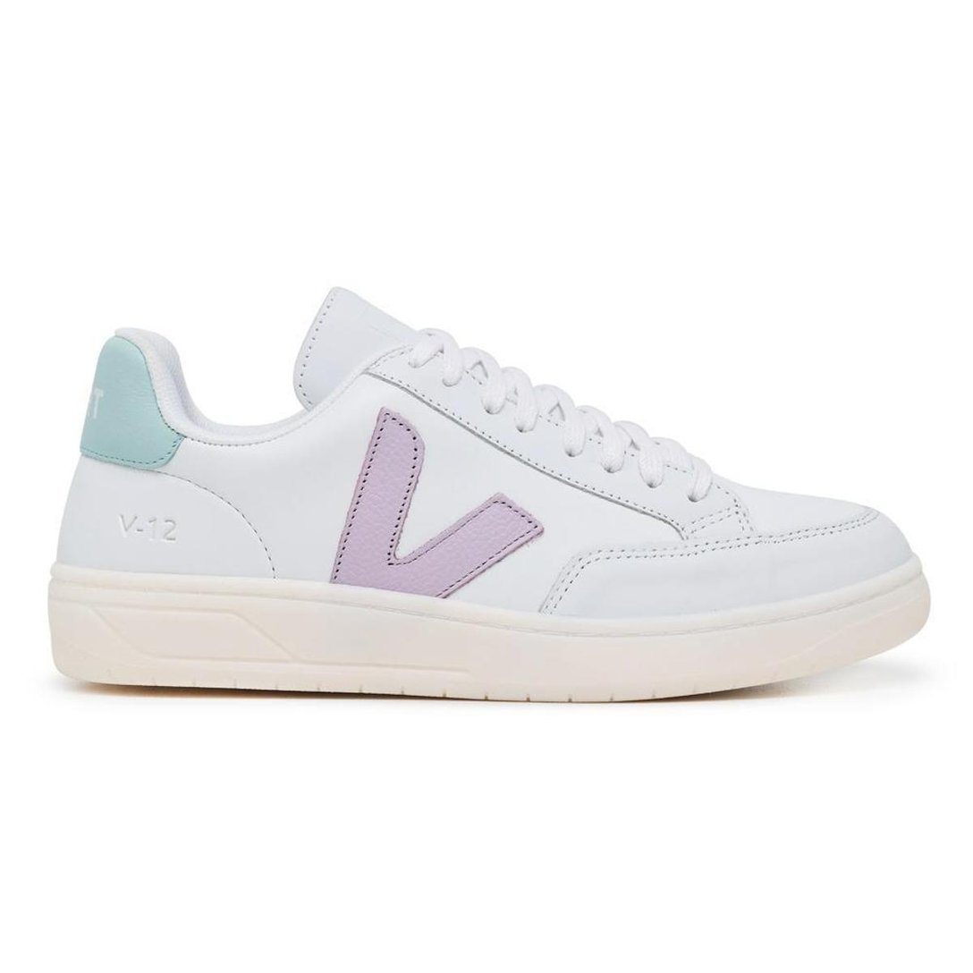 Tênis Vert® Feminino V-12 Couro Extra White Babe - Branco | Netshoes