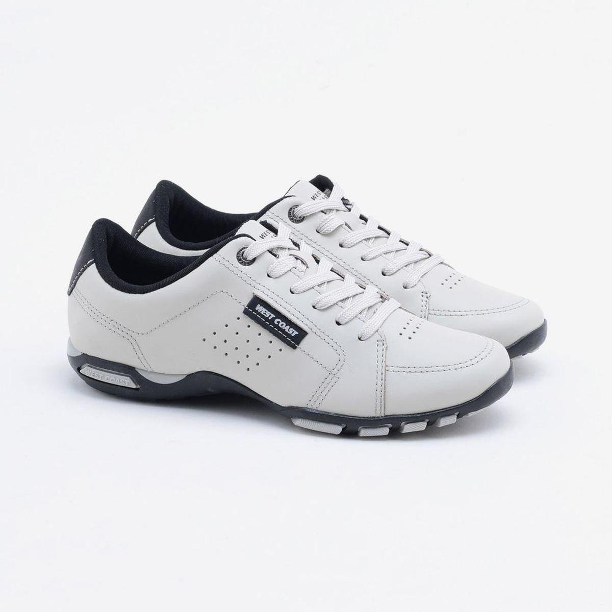Tênis West Coast 46592 C P Gelo Masculino - Gelo | Netshoes