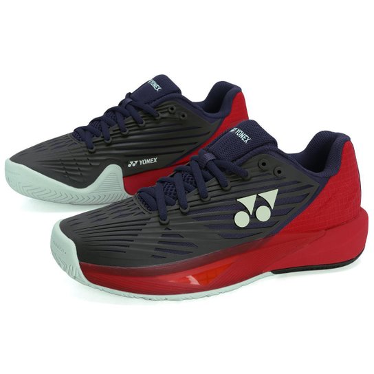 Tênis Yonex Power Cushion Eclipsion 5 - All Court - Marinho e Vermelho - Marinho | Netshoes