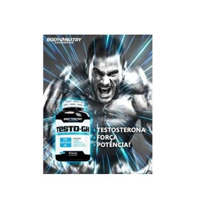 Testo Gh Pré Hormonal 60 Cáps Natural Body Nutry Mais Vendido ...