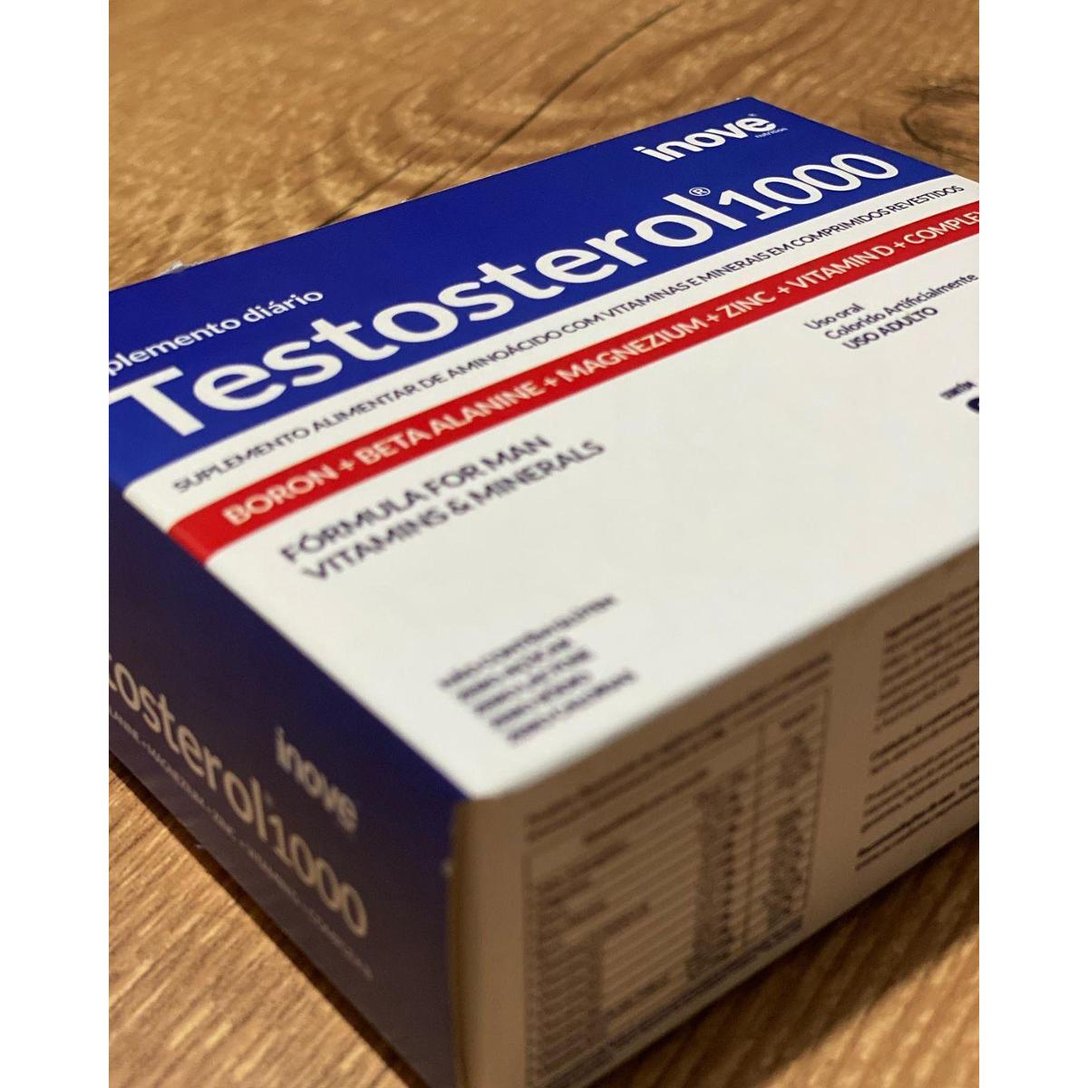 Testosterol 1000 - Fórmula Masculina - 30 comprimidos - Inove Nutrition ...