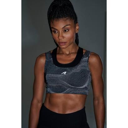 Top Authen Signature Samba 2 Em 1 Reflect Feminino - Preto | Netshoes