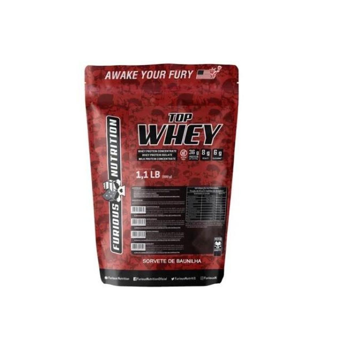 TOP WHEY REFIL 500G MOUSE DE MORANGO MELHOR COM MENOR PREÇO - undefined ...