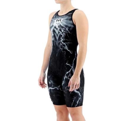 Traje De Competição Maiô Venzo Phantom Oblivion Closed Back Tyr - Preto ...