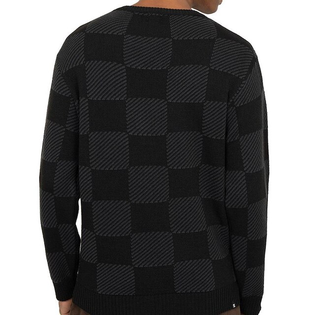 Tricot DC Shoes Plaid WT26 Masculina - Preto | Netshoes