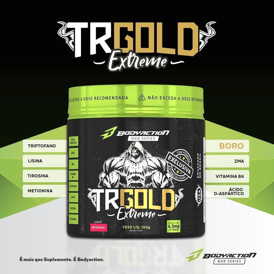 TRT Extreme Ácido Aspártico Zma + Pré Nuclear Rush Caps - Body Action ...