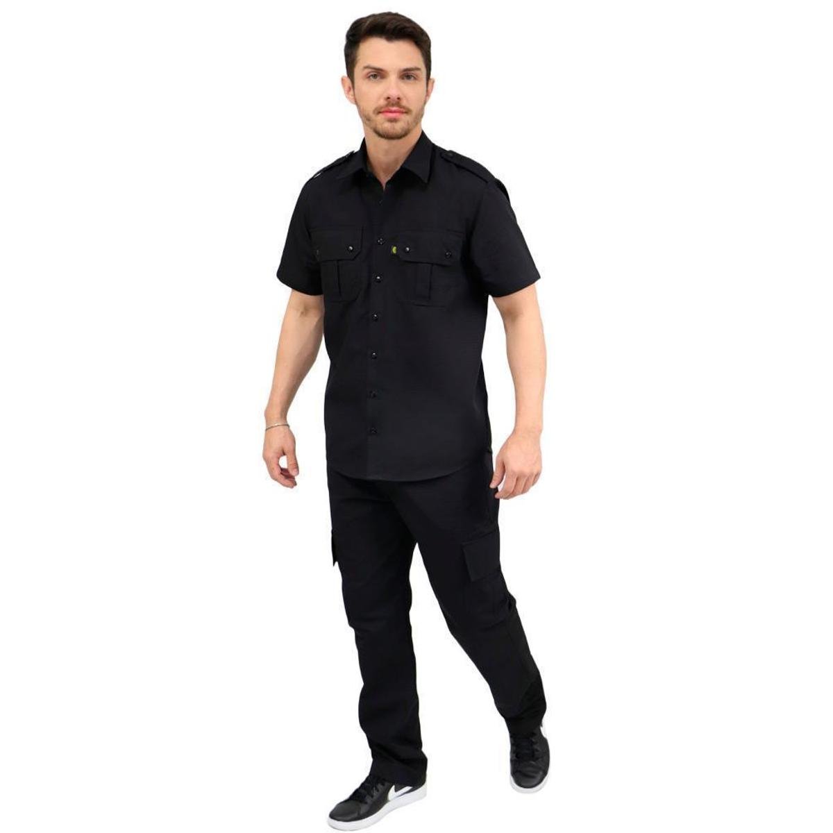 Uniforme Segurança Camisa Tática + Calça Tática Rip Stop - Uniforme ...