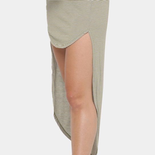 Vestido Volcom Lived In Stripe - Verde | Netshoes