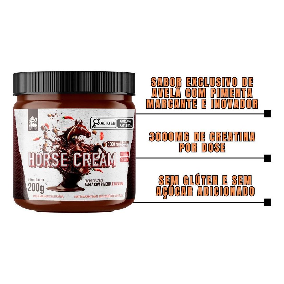 Vitamin Horse Horse Cream 200g – Creme Alimentar Sabor Avelã com ...