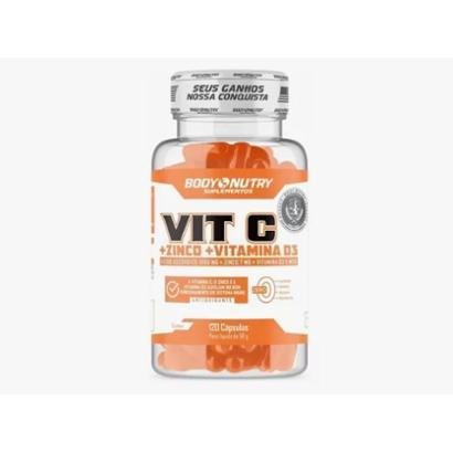 Vitamina C 1000mg Body Nutry 120 Cápsulas + Zinco + Vit D3 - undefined | Netshoes