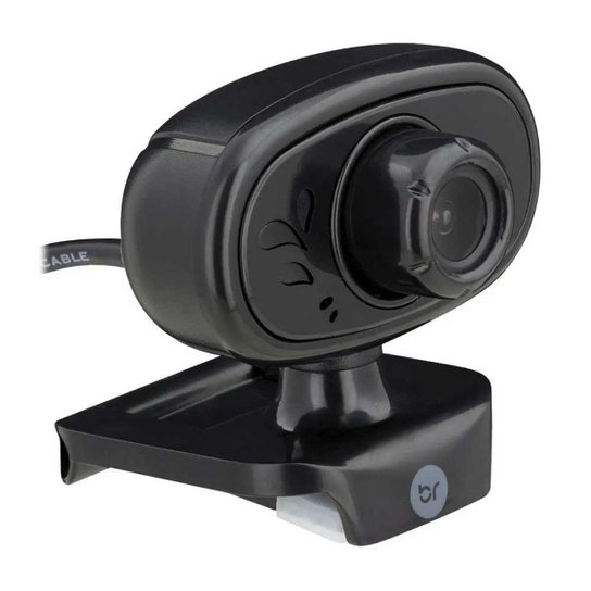 Webcam Bright HD 1280x720 USB C/ Microfone - WC575 - Preto | Netshoes