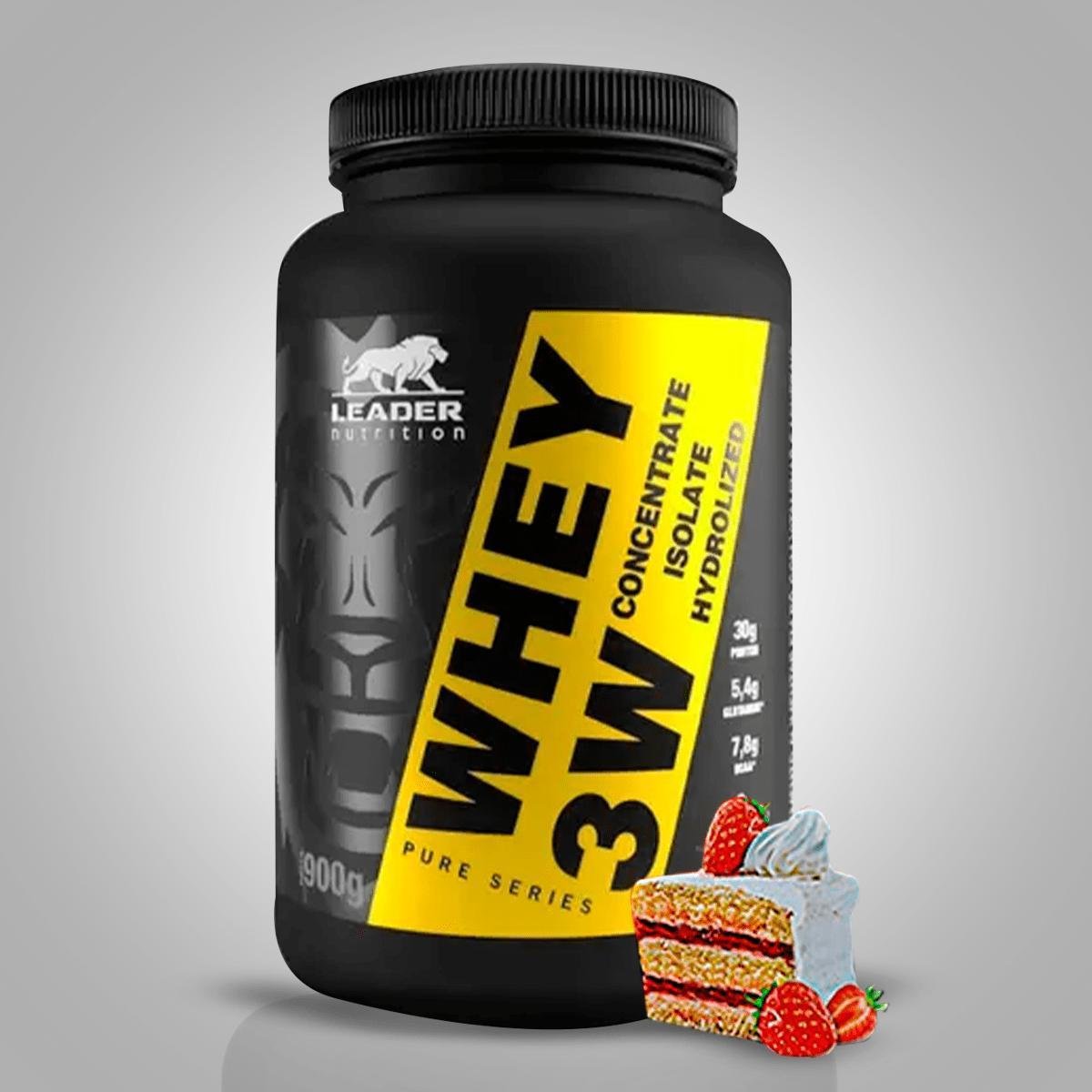 Whey 3W (900g) - Leader Nutrition - undefined | Netshoes