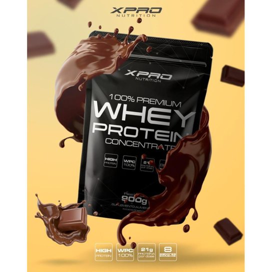 Whey Protein 100% Concentrado Premium 900g - Xpro Nutrition - undefined ...