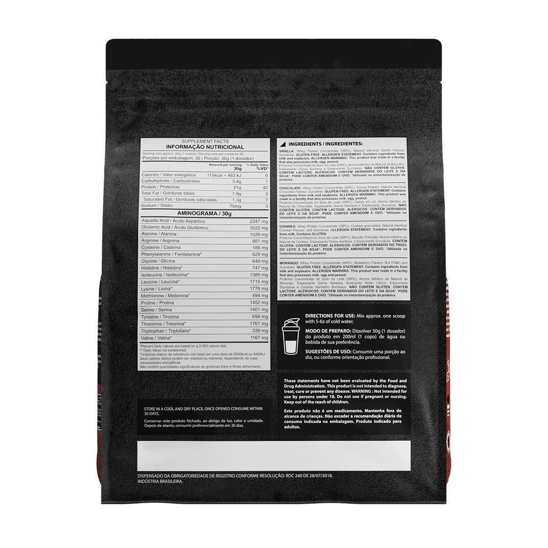Whey Protein Concentrado 100% Importado 900g Dark Lab - undefined ...
