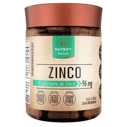 Zinco (60 Caps) Nutrify - Incolor | Netshoes